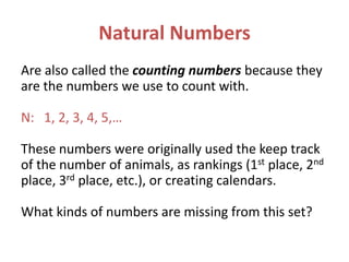 The real number system | PPT