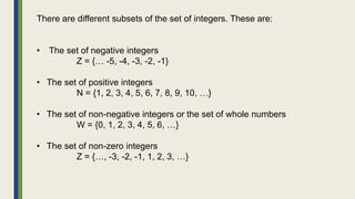 The real number system | PPT
