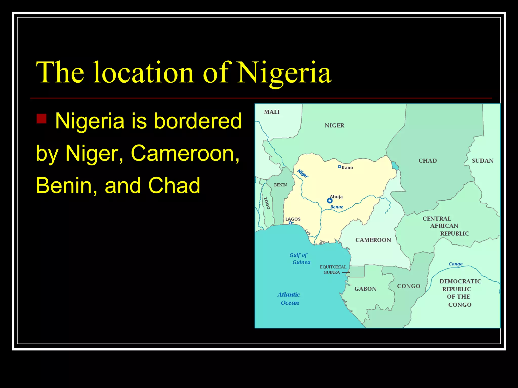 Collage power point presentation of Nigeria | PPT
