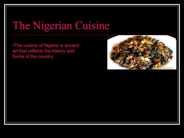 Power Point Presentation on Nigeria | PPT