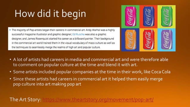pop art presentation | PPT