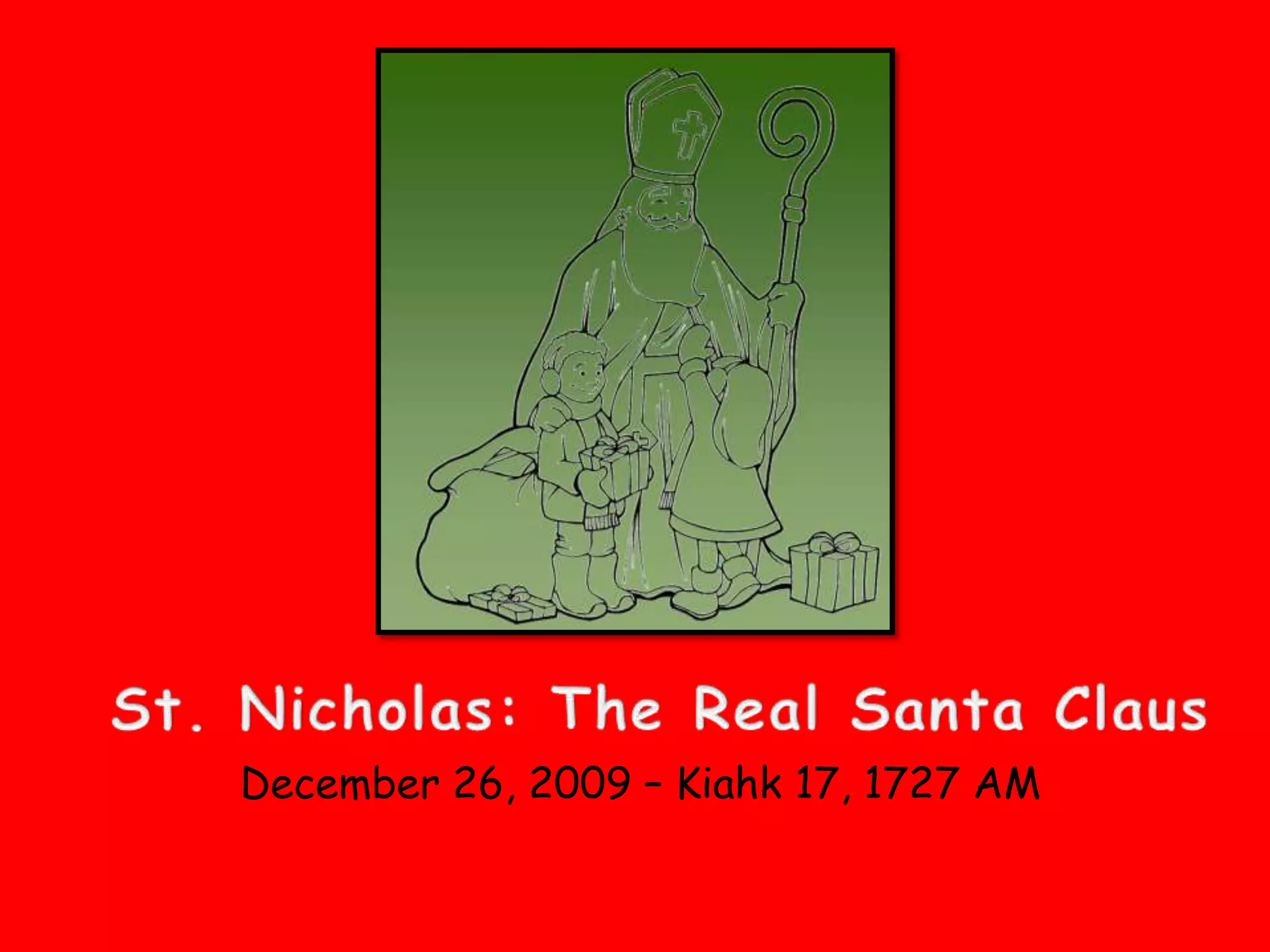 The real santa clause | PPTX