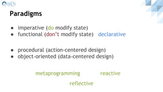 There and Back Again - A Tale of Programming Languages | PPT