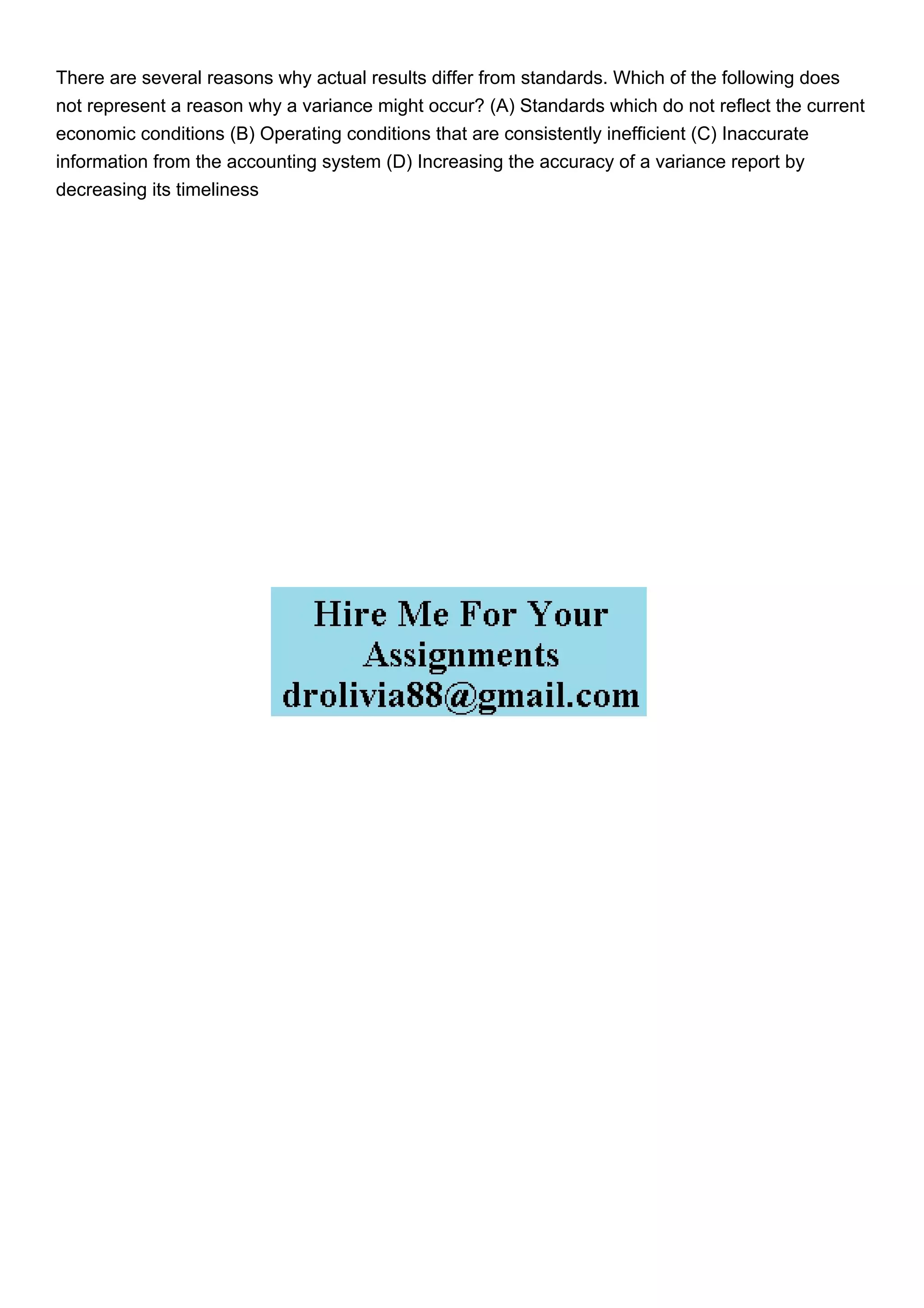 There are several reasons why actual results differ from sta.pdf