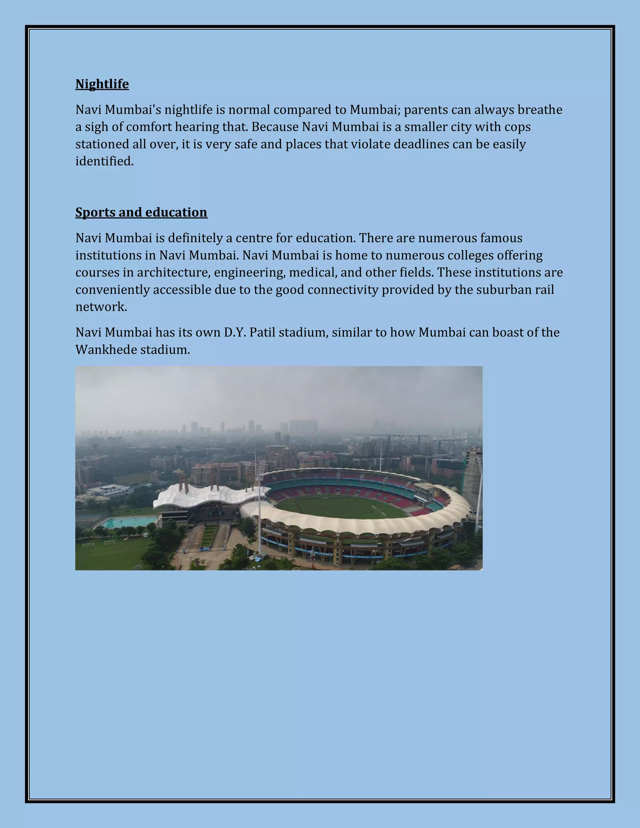 There Are Ten Reasons Why Navi Mumbai Is Superior To Mumbai.pdf