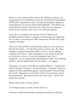 There are two articles below and in the modules section), one di.docx