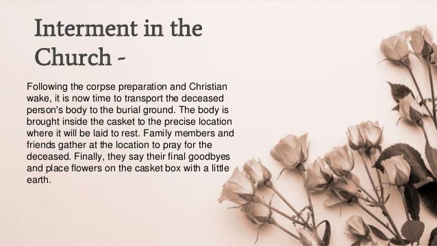 The Reasons for a Funeral | PPTX
