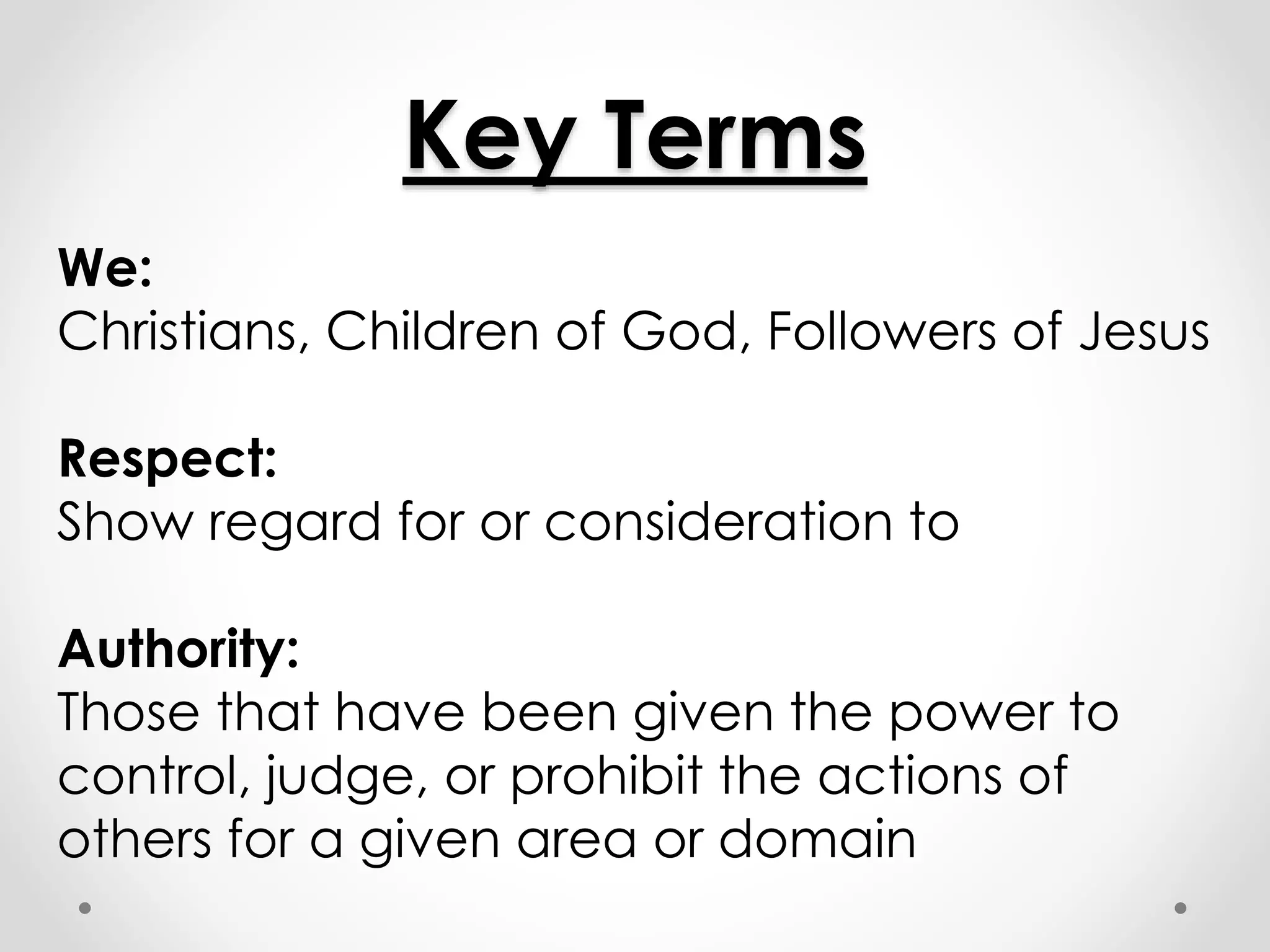 The reason we respect authority | PPT
