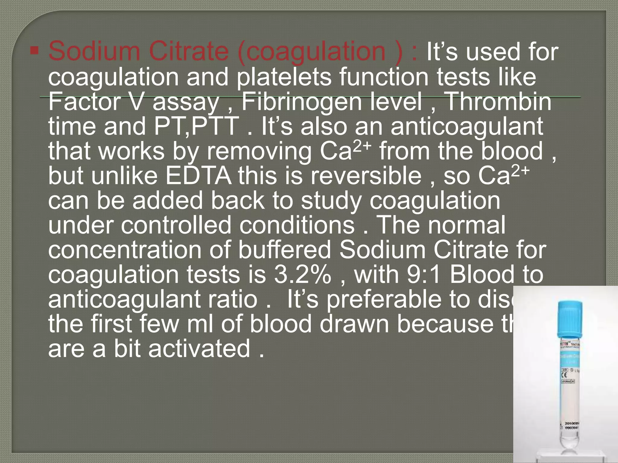 The reception in medical labs and blood draw | PPTX