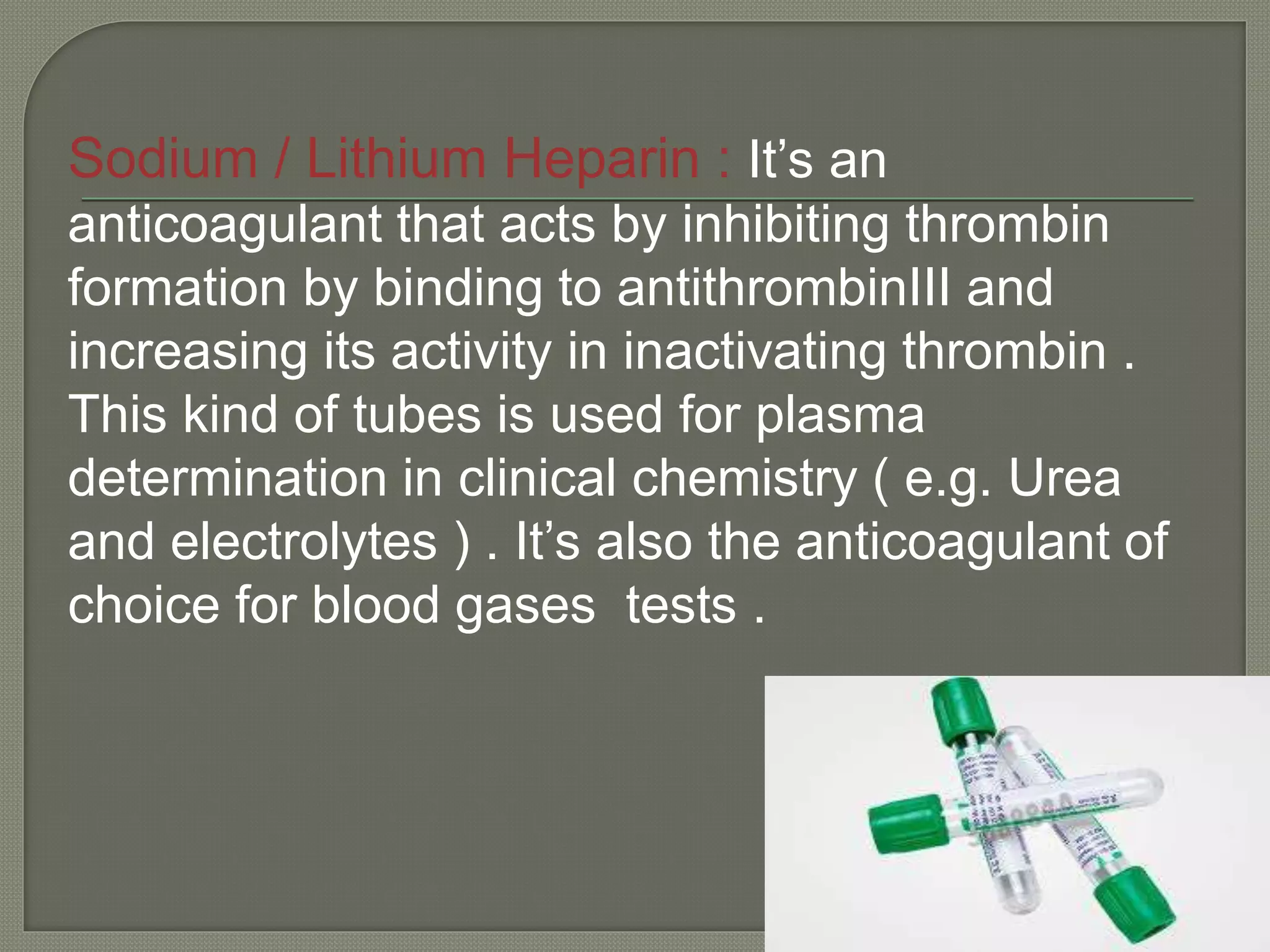 The reception in medical labs and blood draw | PPTX