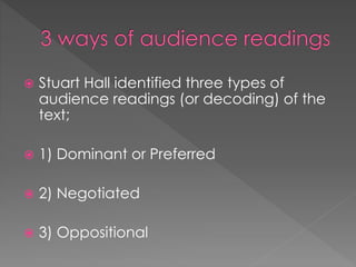 The reception theory | PPT