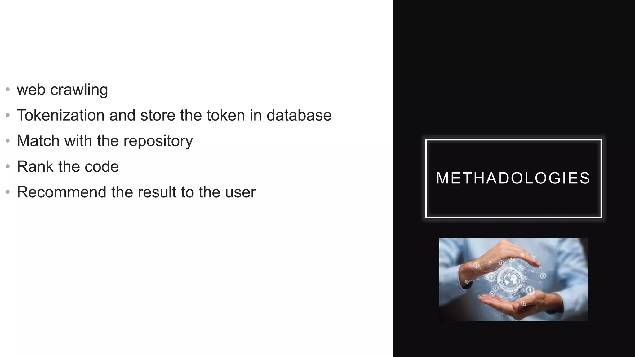 The Recommendations System For Source Code Components Retrieval Ppt