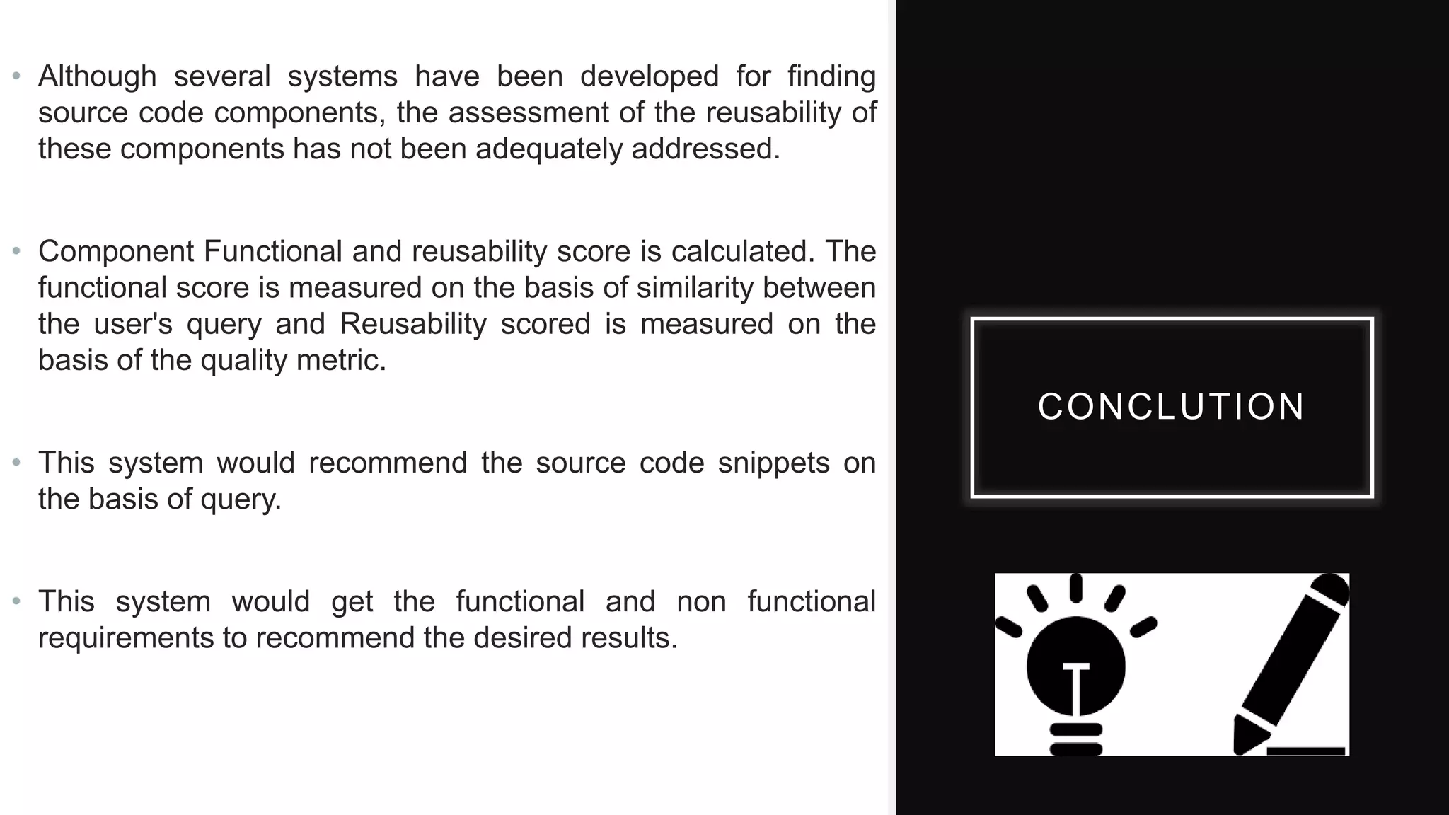 The Recommendations System For Source Code Components Retrieval Ppt