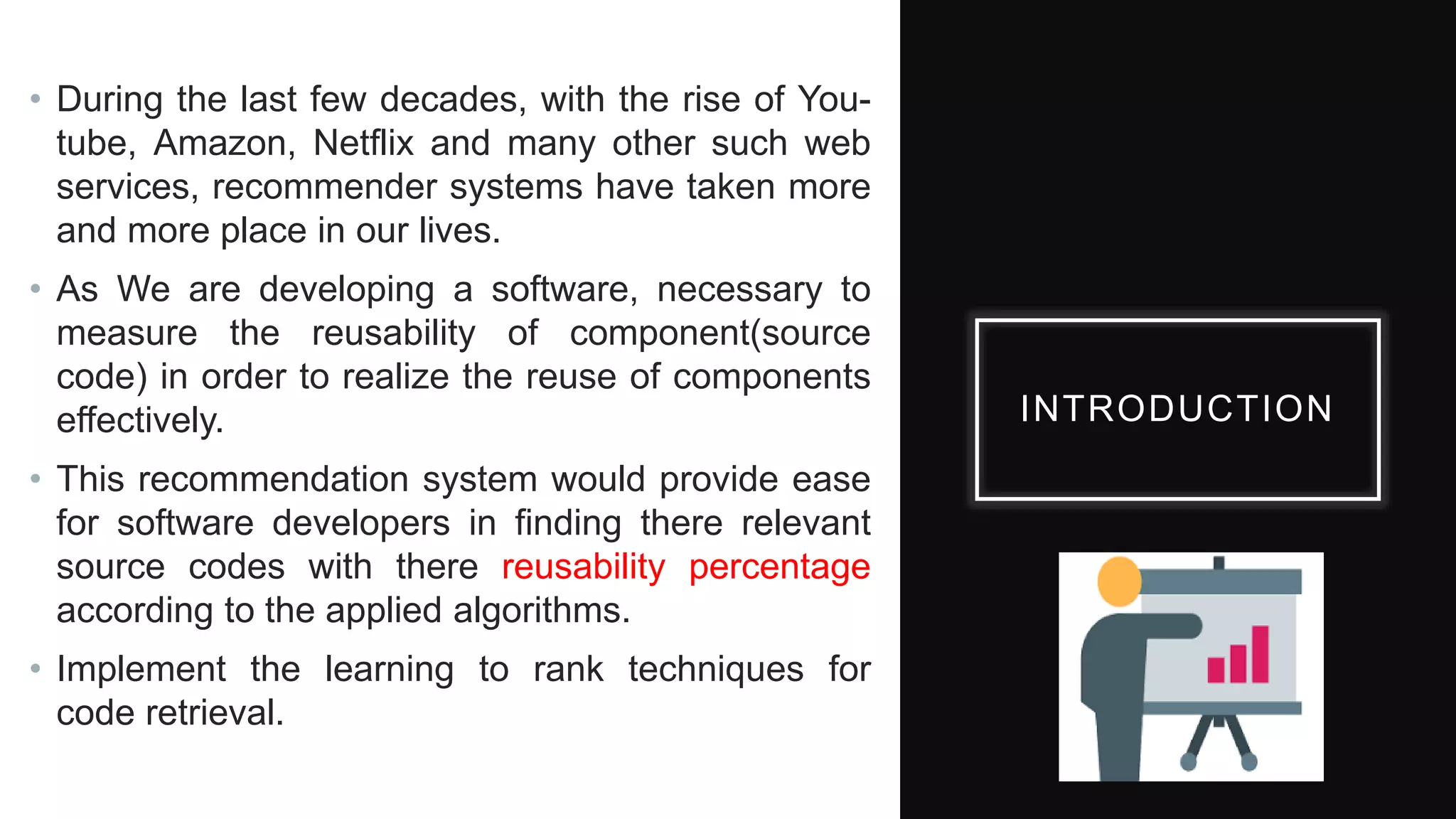 The recommendations system for source code components retrieval | PPTX