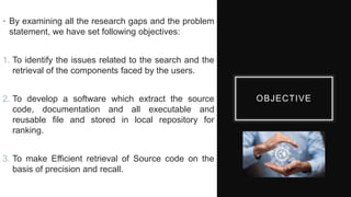 The recommendations system for source code components retrieval | PPT
