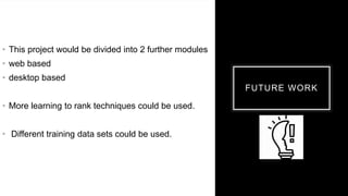 The recommendations system for source code components retrieval | PPT