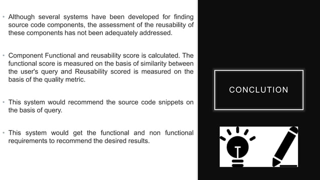 The Recommendations System For Source Code Components Retrieval Ppt