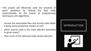 The recommendations system for source code components retrieval | PPT