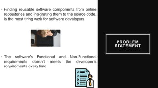 The recommendations system for source code components retrieval | PPT