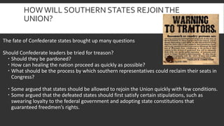 The reconstruction era ch 12-1.pptx power point presentation | PPTX