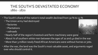 The reconstruction era ch 12-1.pptx power point presentation | PPTX
