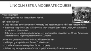 The reconstruction era ch 12-1.pptx power point presentation | PPTX