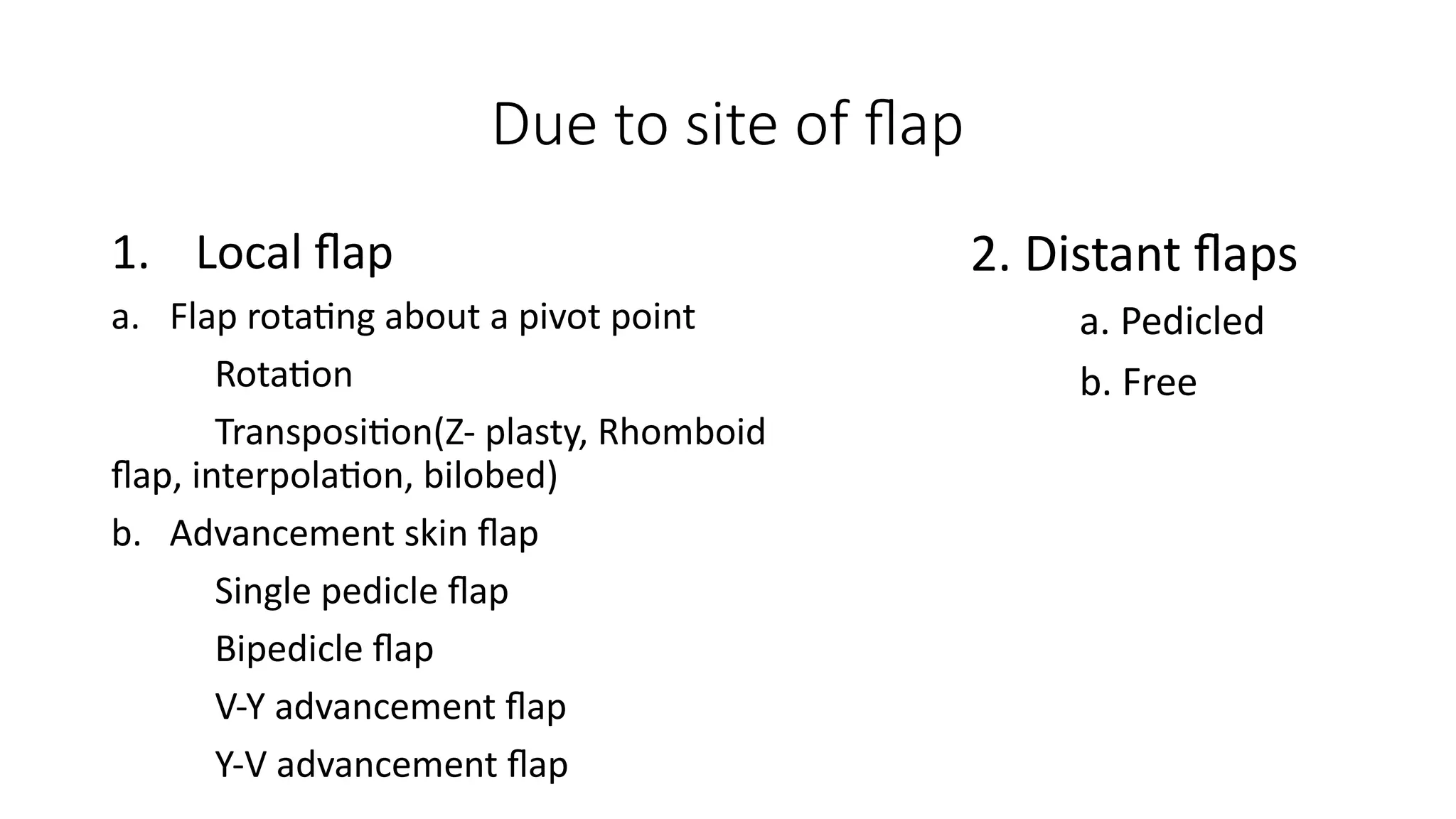 THE RECONSTRUCTIVE LADDER BY DR BINOD CHAUDHARY | PPTX