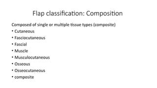 THE RECONSTRUCTIVE LADDER BY DR BINOD CHAUDHARY | PPTX