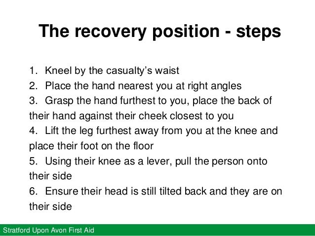 The recovery position