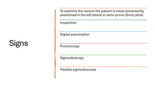 The rectum – anatomy, clinical features of human | PDF