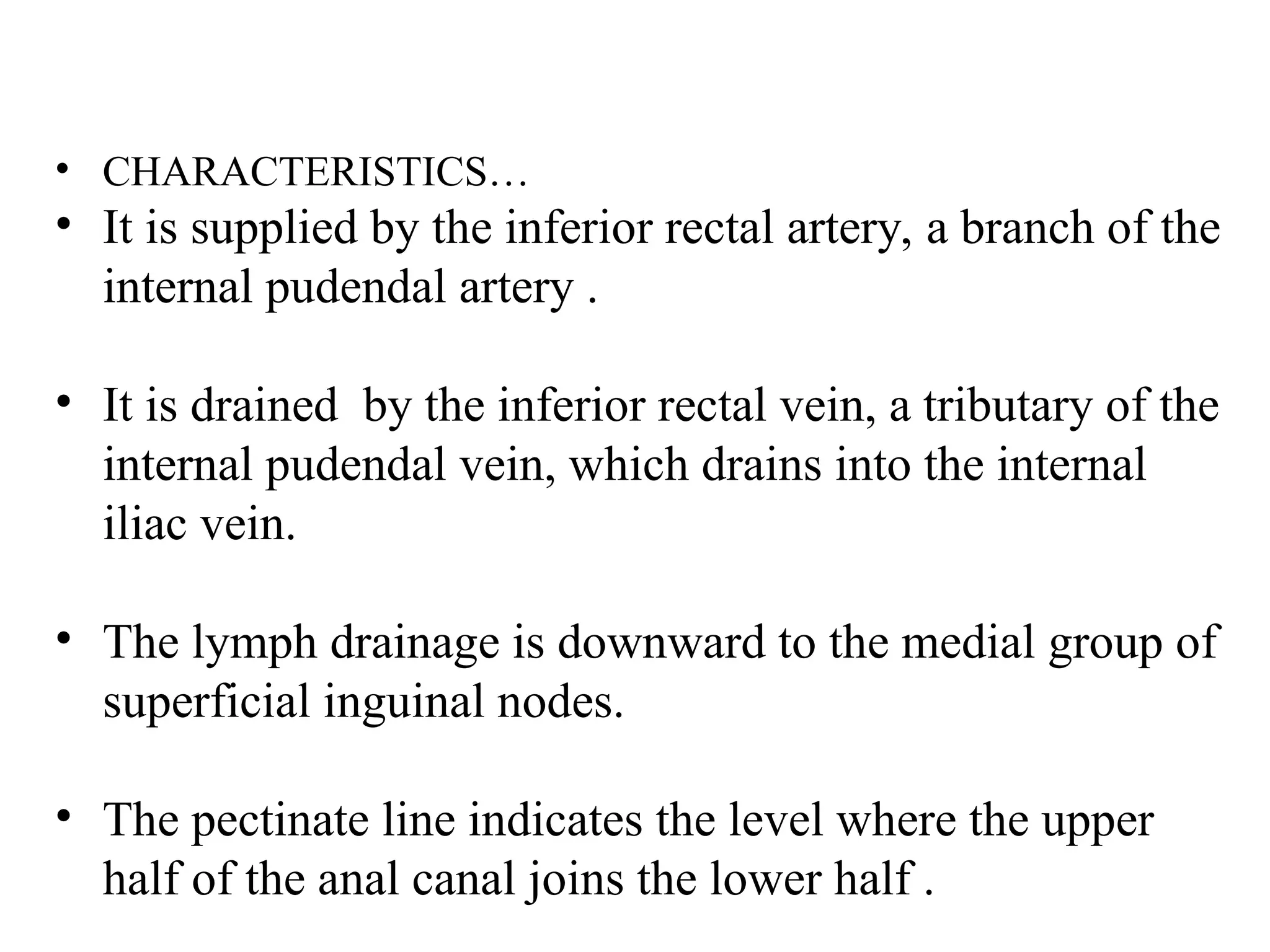 Anatomy of the rectum and the anal canal.ppt