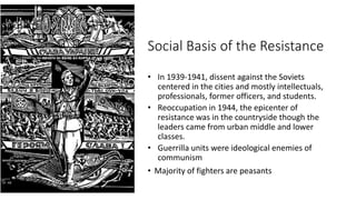 WWII, Late Stalinism, and the Secret Speech | PPTX