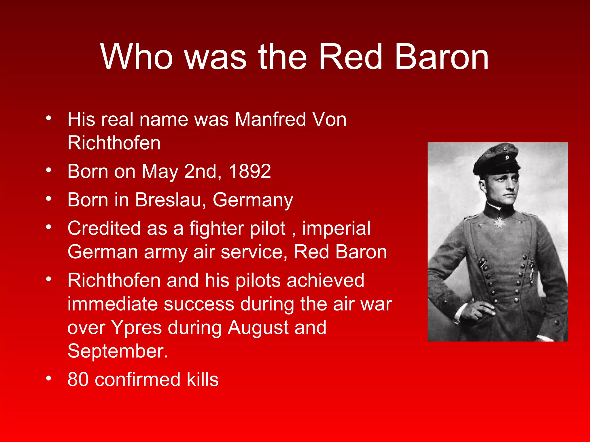 The Red Baron | PPT