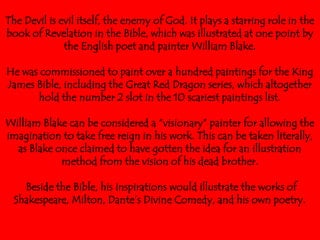 The Red Dragon Series by William Blake (nx power lite) | PPSX