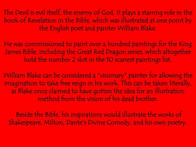 The Red Dragon Series by William Blake (nx power lite) | PPSX