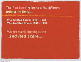 The red scare | PDF