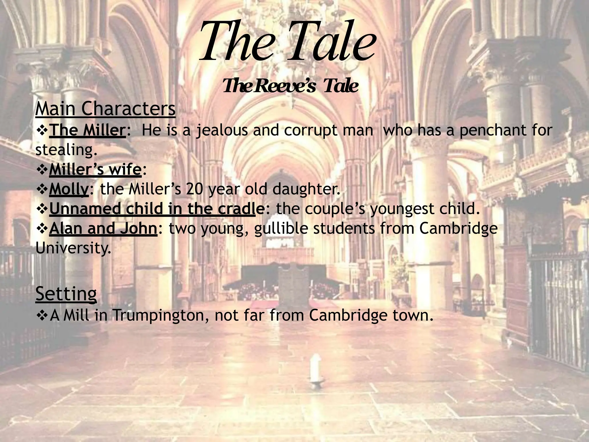 The reeve character by Geoffrey chaucer.pptx