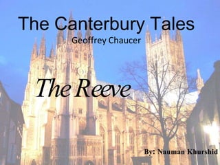 The reeve character by Geoffrey chaucer.pptx