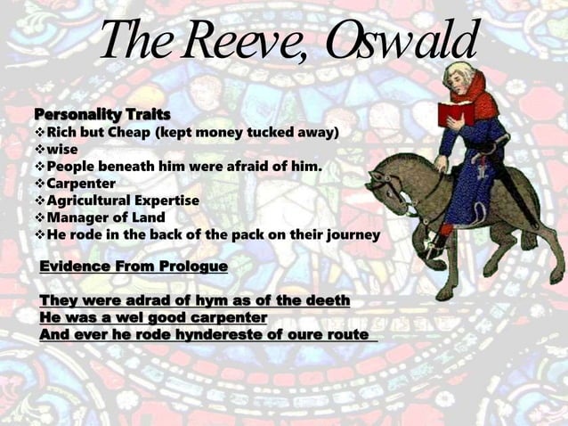 The reeve character by Geoffrey chaucer.pptx