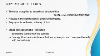The reflexes -Practicals | PDF