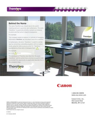 Therefore™ improves access to our data and our workflow | PDF