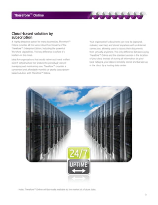 Therefore™ improves access to our data and our workflow | PDF