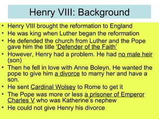 The reformation | PPT