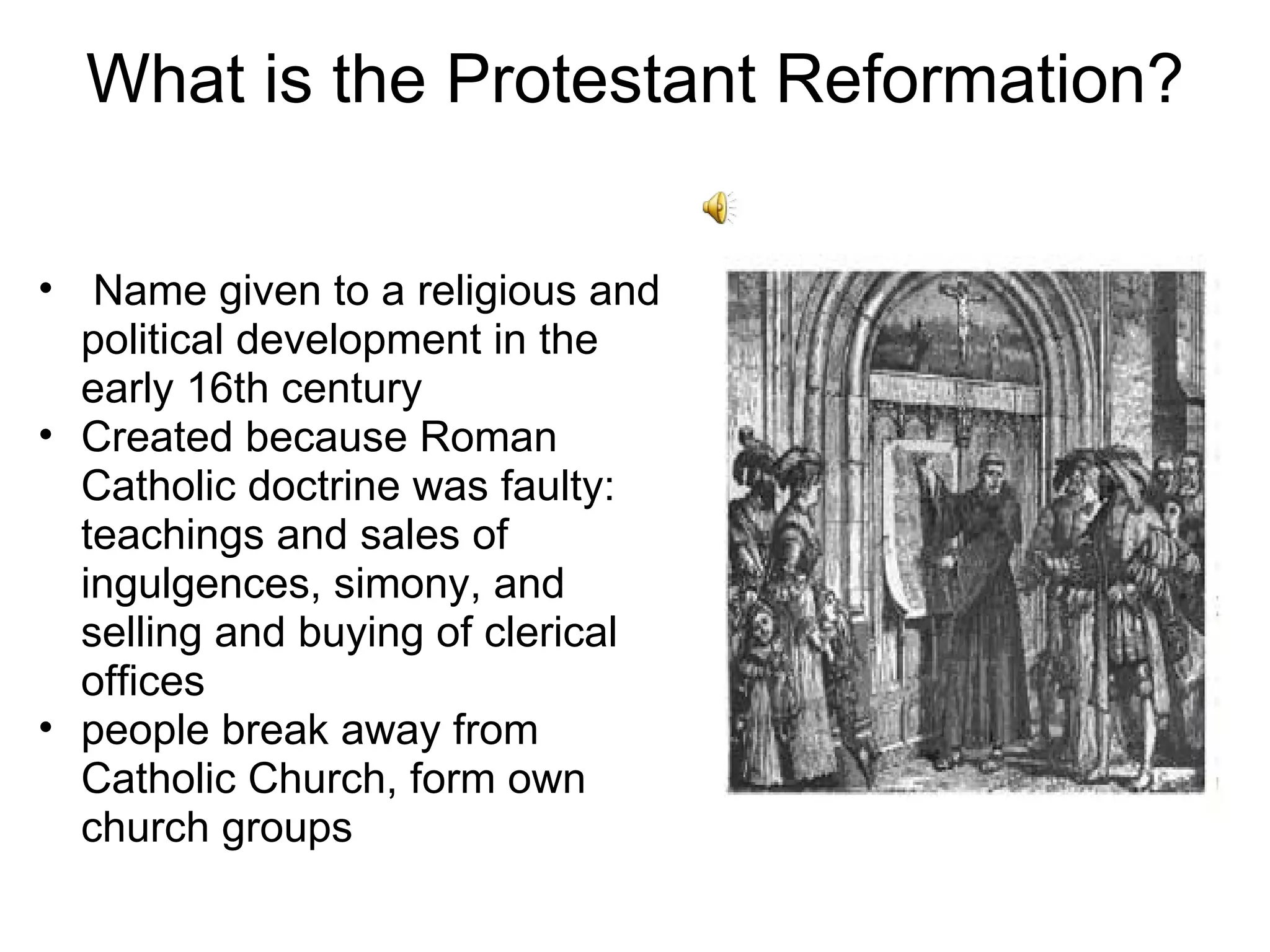 The Reformation | PPT
