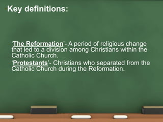the_reformation - edited - ppt.ppt newer | PPT