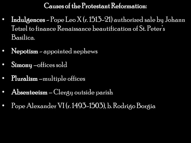 The reformation and wars of religion | PPTX