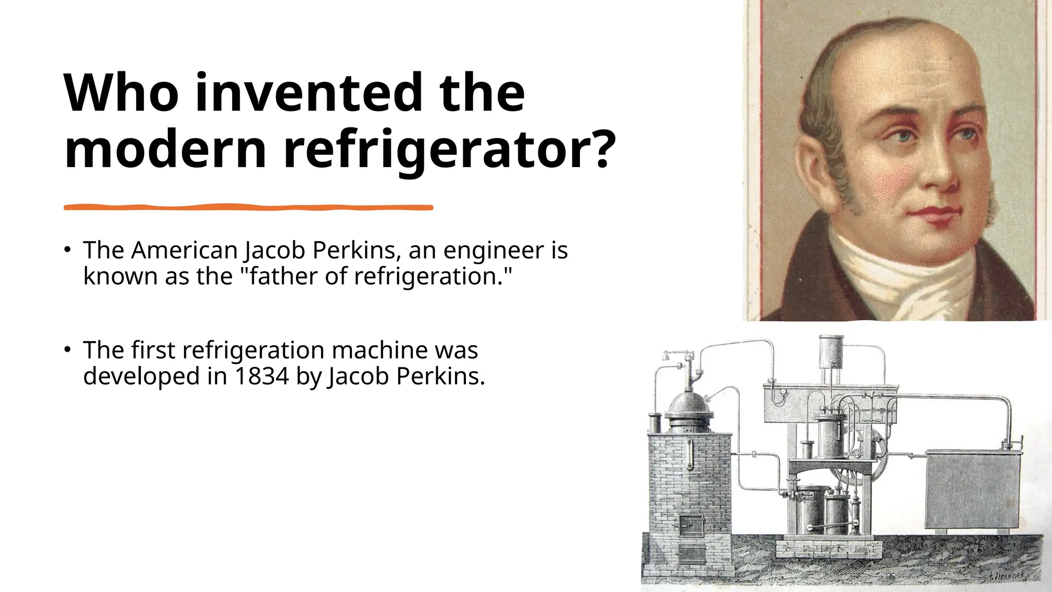The domestic refrigeration was invented by an American | PPTX