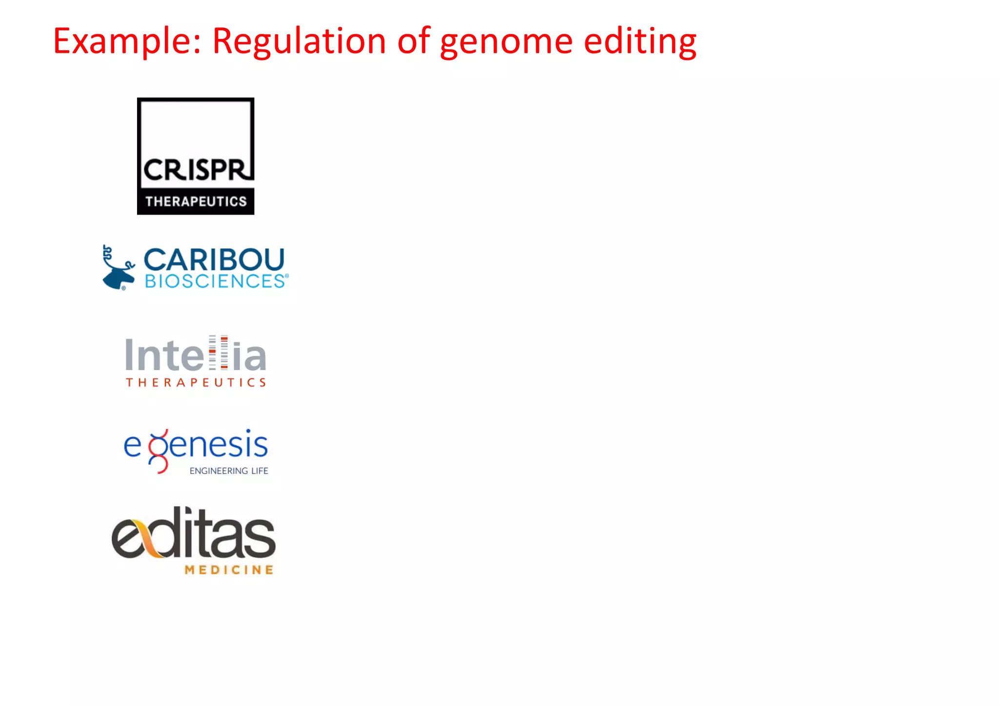 The regulation of emerging technologies | PDF