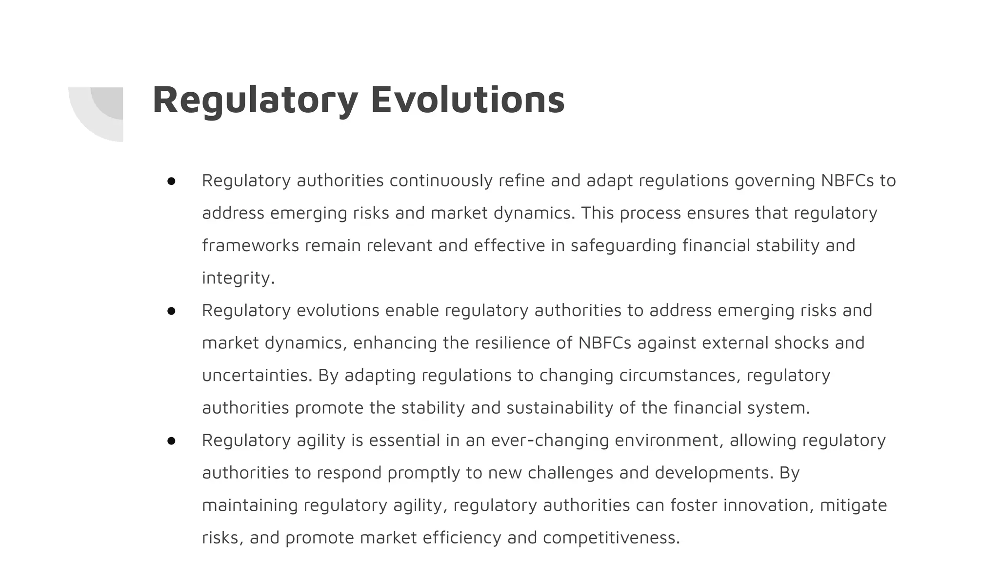 The Regulatory Framework Governing NBFCs | PDF
