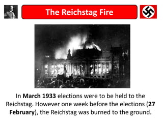 Hitler and Nazi Germany - The Reichstag Fire: who was to blame? | PPTX ...
